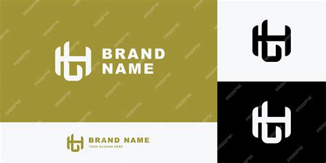 Premium Vector Monogram Letter Hl Or Lh With Interlock Style Good For Brand Clothing Apparel