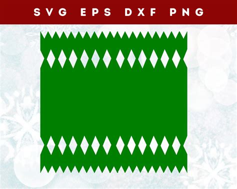 Easy Diy Christmas Cracker Svg Template With Step By Step Instructions