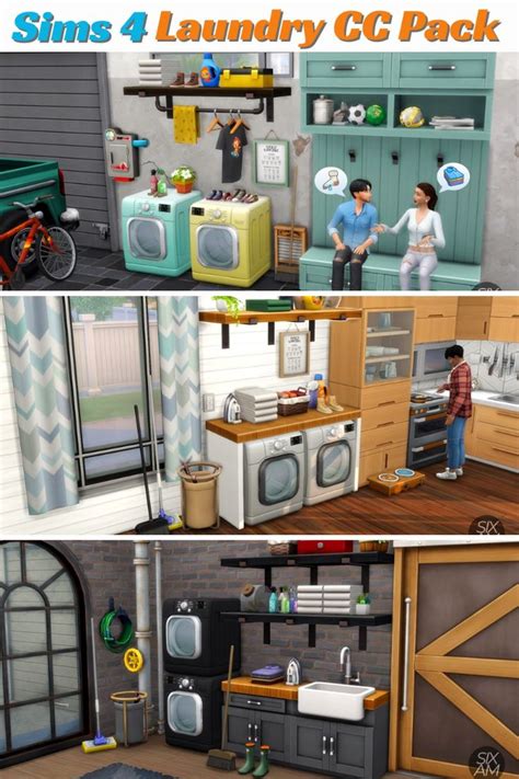 Sims 4 Laundry Cc And Mods 31 Appliances Cc Furniture Cc Decor Cc