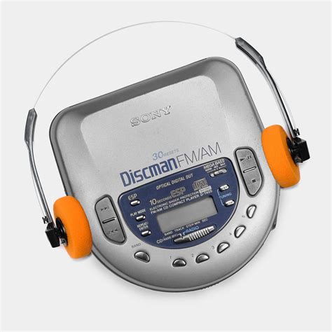 Sony Discman D T405 Portable Cd Player Retrospekt