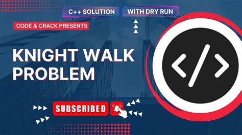 Knight Walk Graph Bfs Gfg C Solution Maang Problem Youtube