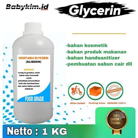 Jual Glycerin 1 Kg Vegetable Glicerin 1 Kg Shopee Indonesia