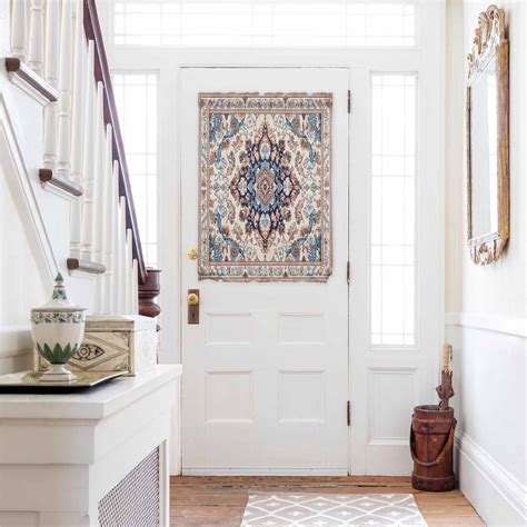 Boho Tribe Door Curtains For Door Window French Sidelight Front Back