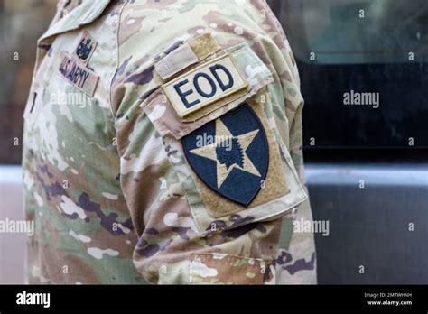 Pyeongtaek South Korea 11th Jan 2023 A Us Soldier Associated With