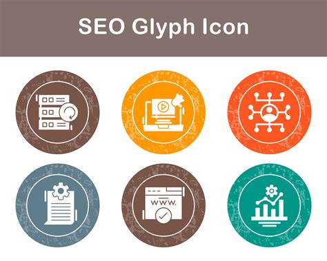 Seo Vector Icon Set 20705076 Vector Art At Vecteezy
