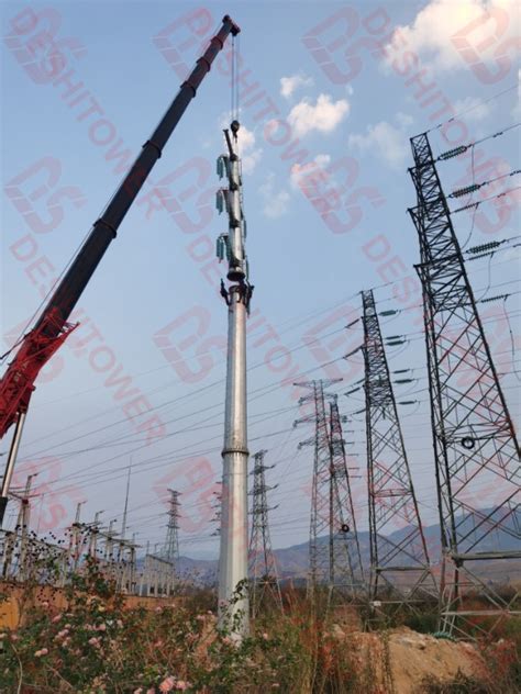 Monopole Transmission Tower