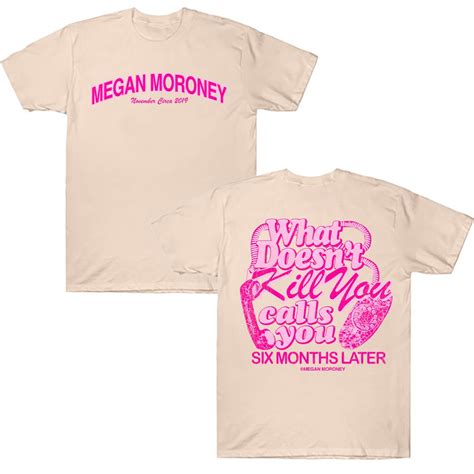 Megan Moroney 6 Months Later Tee Cotton Printed T Shirt Mens Summer