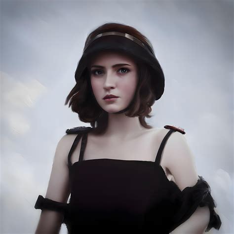 Download Miss Fashion Portrait Royalty Free Stock Illustration Image