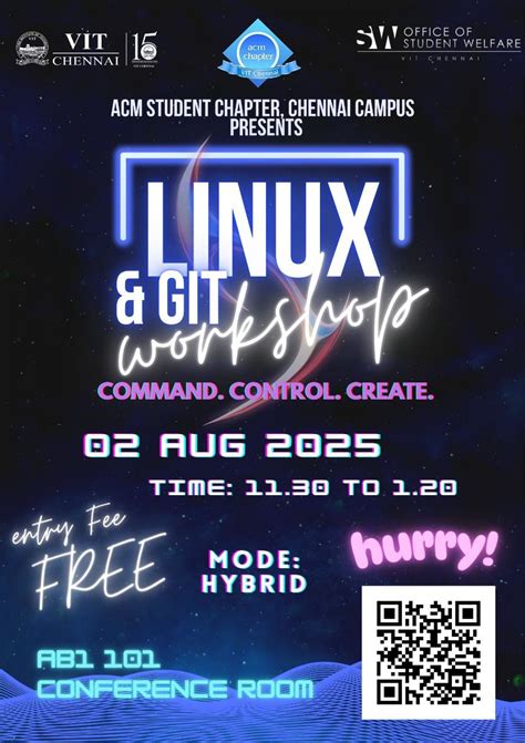 Linux Git Versioncontrol Workshopexperience Gratitude Learningbydoing Vit Acmvitcc