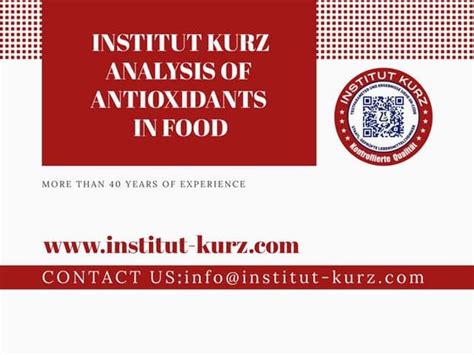 Antioxidant Analysis Pptx Chemistry Science