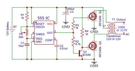 Inverters Hackatronic Elektronische Schaltpläne Sonnenenergie