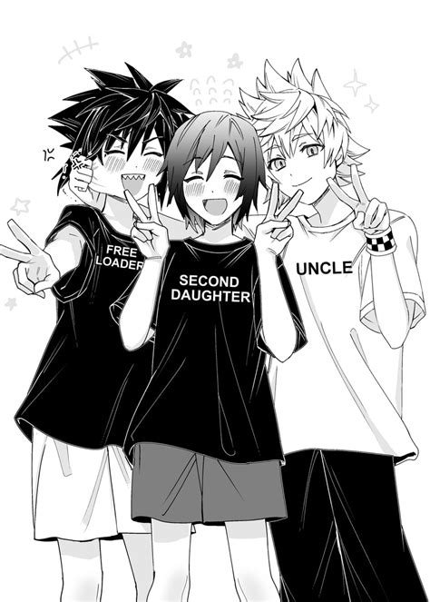 Xion Ventus And Vanitas Kingdom Hearts And 2 More Drawn By Keiseki1