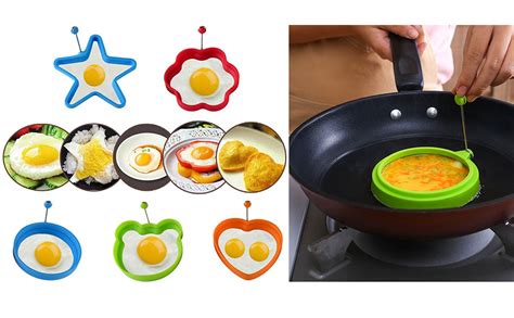 Silicone Egg Ringnon Stick Egg Cooking Ringsegg Mcmuffins