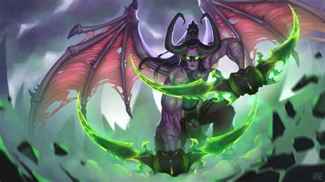 Illidan The Stormrage By Atatakaikaze On Deviantart