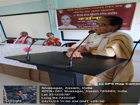 Workshop Organized By Dept Of Sociology And Performing Arts On