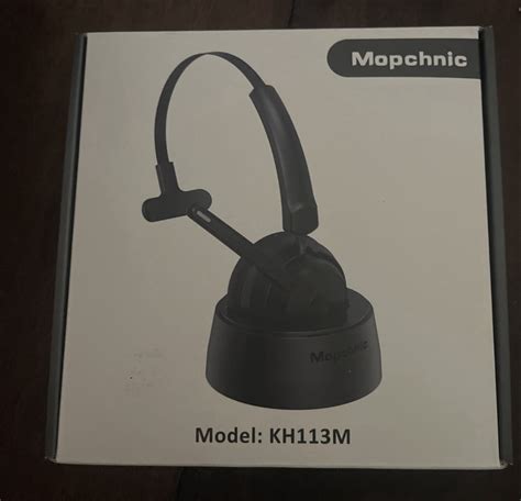 Mopchnic Bluetooth Headset Wireless W Usb Dongle Ai Noise Canceling Kh113m Ebay