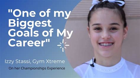 One Of My Biggest Goals Of My Career Izzy Stassi Talks About Her 2021