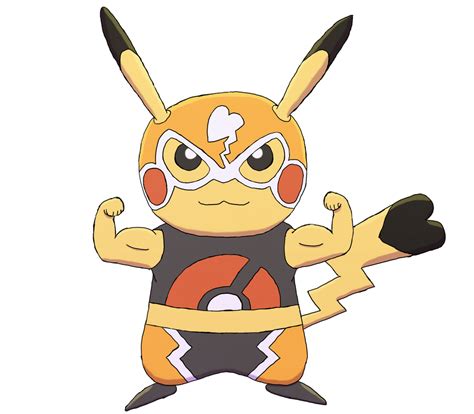 Pikachu Libre By Camberf On Deviantart