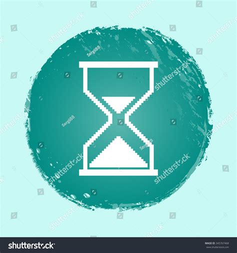 Pixel Sand Clock Cursor Vector Icon Stock Vector Royalty Free Shutterstock