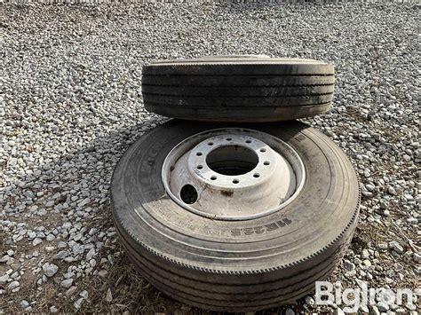 Michelin 11r225 Truck Tires On Rims Other Bigiron
