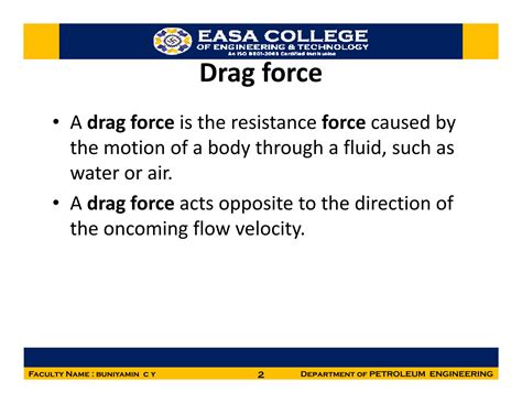Solution Fluids And Solid Operations Drag Coefficient Studypool