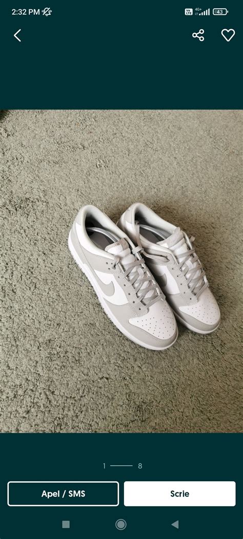 Real Dunks Grey Fog He Asks For 150 R Legitcheck