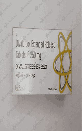 Divalgress Er 250mg Tablet 10s View Price Combination And
