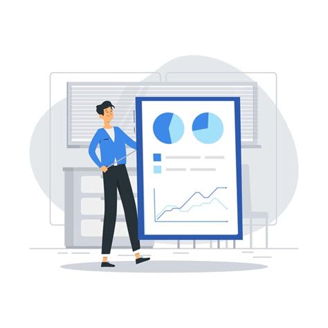 Premium Vector Analyst Data Input Trending Gathering Data In Business