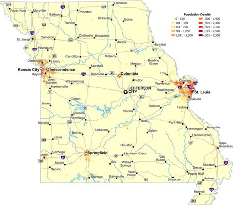 Missouri County Map Us Maps
