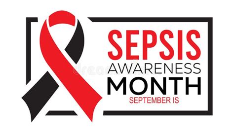 Sepsis Awareness Month Is Observed Every Year On September Stock