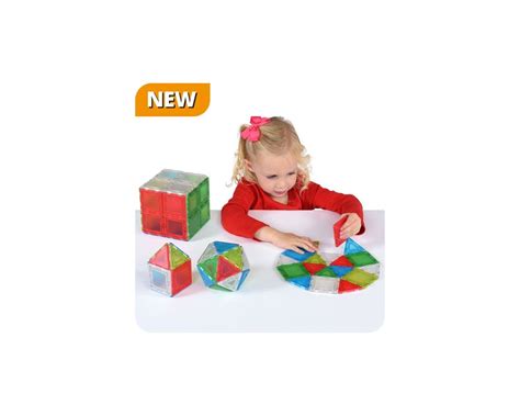 Translucent Solid Magnetic Polydron Class Set Translucent Solid Magnetic Polydron Class Set