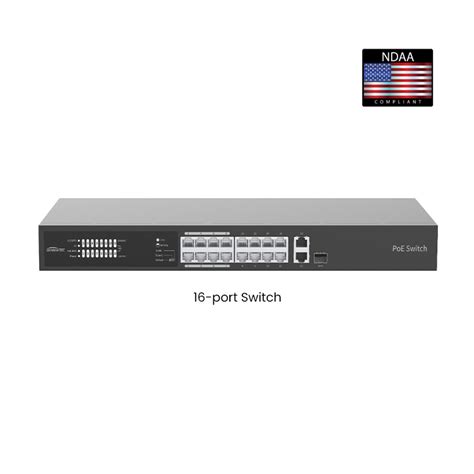 16 Port Poe Network Switch Uniview Tec A New Dawn