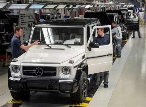 Mercedes Benz G Class Milestone More Than 20000 Units Built In One