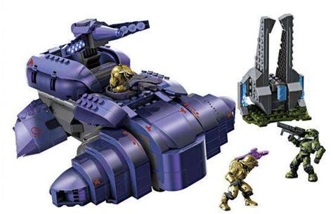 Mega Bloks Halo Covenant Wraith Set 97014 Toywiz