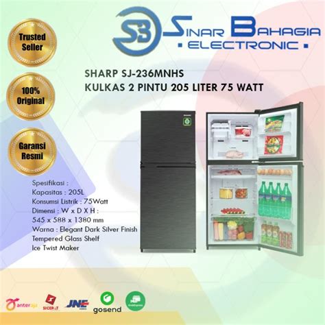 Jual Kulkas Sharp 2 Pintu Di Bandung Original Murah And Diskon Juni 2024 Blibli