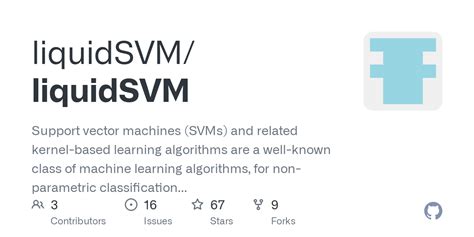 Github Liquidsvm Liquidsvm Support Vector Machines Svms And Related Kernel Based Learning