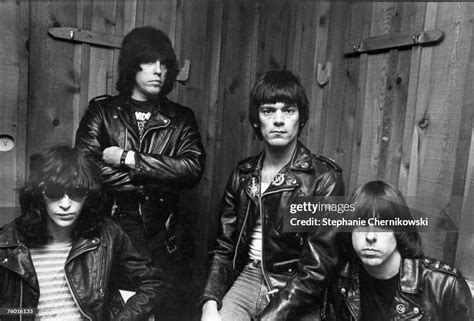 Punk Group The Ramones Backstage In New York In Circa 1979 News Photo
