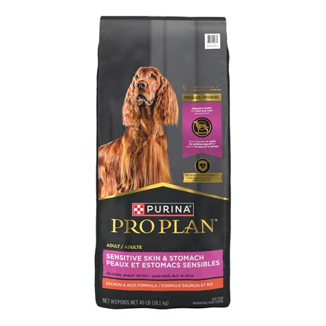 Purina Pro Plan Sensitive Skin And Stomach Salmon And Rice Formula Dry Dog