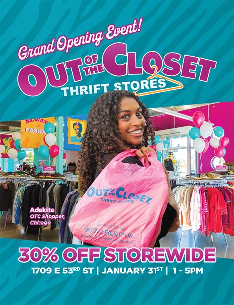 Out Of The Closet Thrift Store Hyde Park Grand Opening Chicago