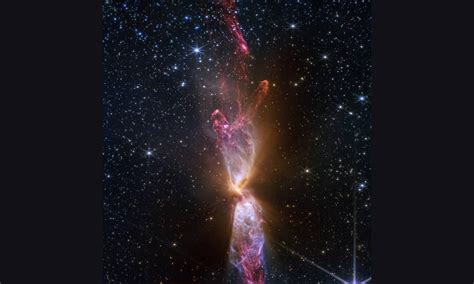 Webb Reveals The Fiery Birth Of Twin Stars In Stunning Detail