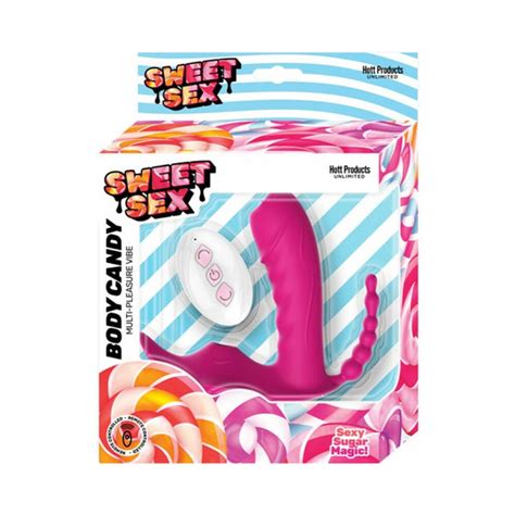 Sweet Sex Body Candy Silicone Tonguebeadssuction Vibe Magenta