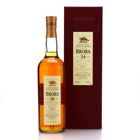 Brora 38 Year Old Natural Cask Strength Whisky Whisky Auctioneer