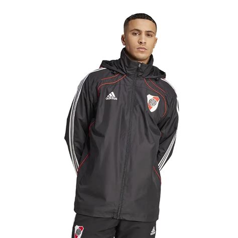 Campera Adidas Rompevientos River Plate Ubp Negro Vaypol