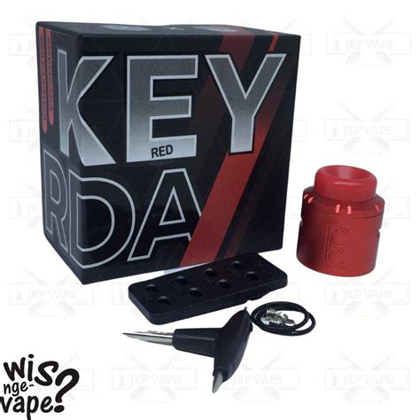 Jual Key Rda 24mm Dual Coil Atomizer Authentic By 8circle X