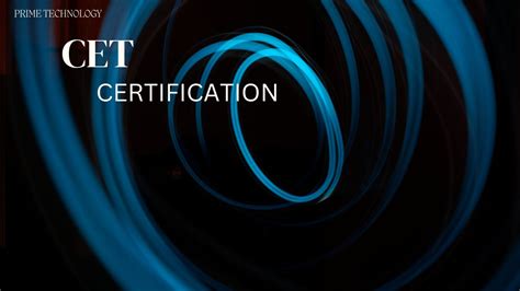 Cet Certification Sapna Your Gateway To Global It Certifications Prime Terchnologies