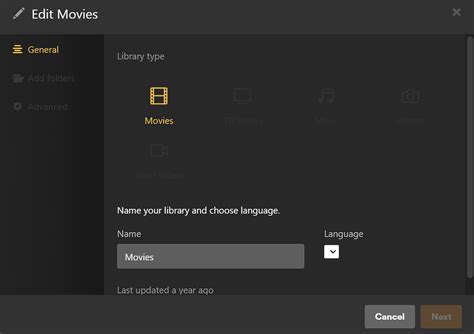 Bug Report Cant Edit Existing Libraries Plex Media Server Plex Forum