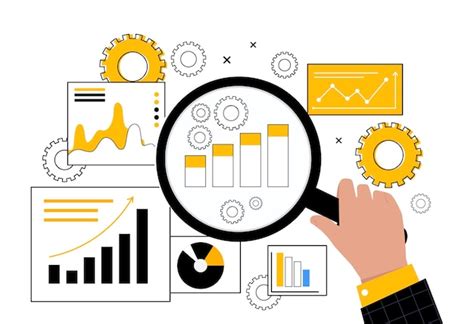 Premium Vector Analysis Of Graphs And Charts Premium Vector Analysis Of Graphs And Charts