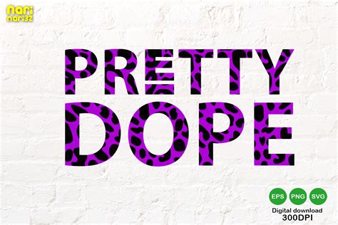Pretty Dope Black Queen Sublimation Svg Graphic By Narinari32