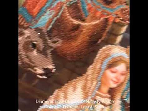 Diamond Dotz Dd15 002 Nativity Scene Youtube