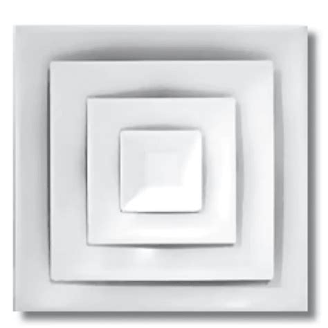 New Hart And Cooley Fpd08 24x24 Fixed Pattern T Bar Diffuser With 8 In